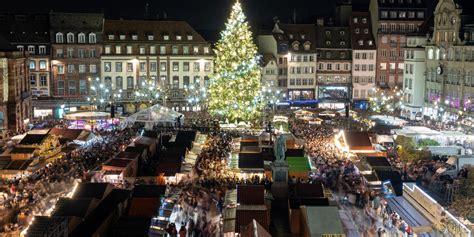 Marché de Noël de Strasbourg malgré la sobriété énergétique les