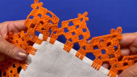 Tutorial De Puntilla Tejiendo Belleza En Un Solo Giro Puntillas F Ciles