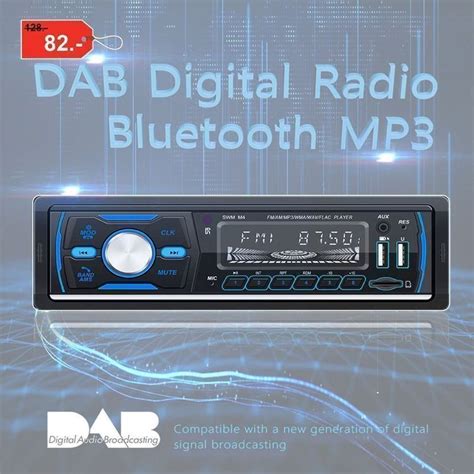 Dab Autoradio Din Bluetooth Rds Usb Kaufen Auf Ricardo