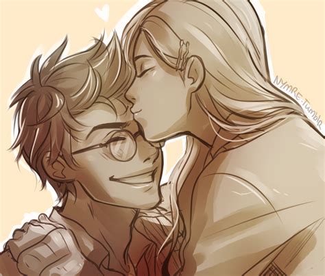 Forehead Kiss Drawing