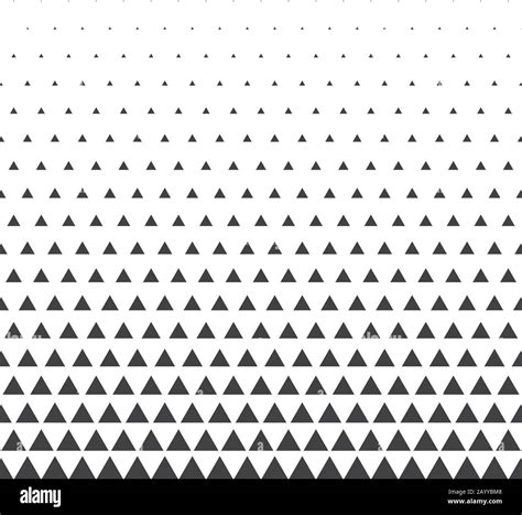 Fondo sin costuras degradado de cuadrícula de semitonos triangular
