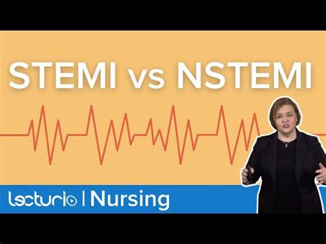 Myocardial Infarction Stemi Vs Nstemi Lecturio Med Surg Nursing Youtube
