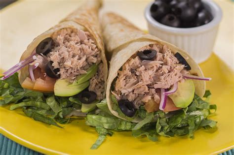 Recetas para todos los gustos Wrap de atún Mazatún Atún Mazatún