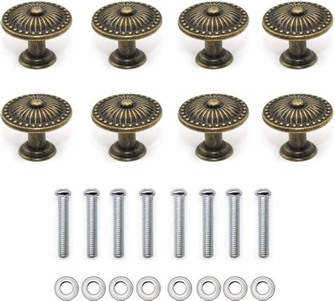 YFaith 8 Pièces Boutons de Meubles Bouton Antique Bouton D armoire
