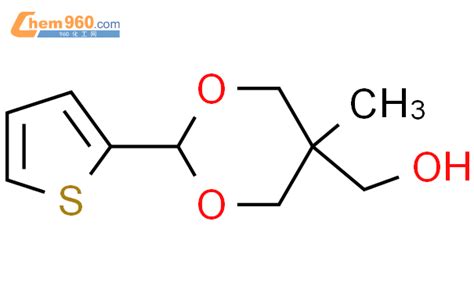 679786 64 2 5 methyl 2 thiophen 2 yl 1 3 dioxan 5 yl methanol化学式结构式
