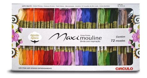 Kit Mouline Maxi Line De 72 Madejas Colores Surtidos MercadoLibre