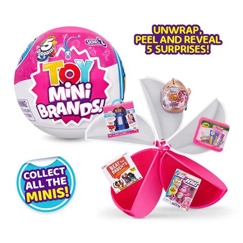 5 Surprise Toy Mini Brands Series 2 By ZURU 2 Pack Toys Mystery