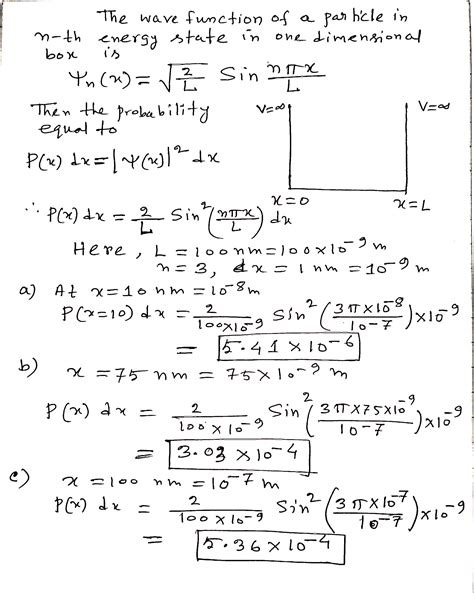 [solved] a particle is confined between rigid walls separated by a distance course hero