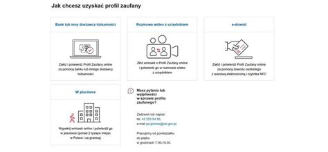 Potwierdzenie Założenia Profilu Zaufanego Co Następuje lipiec 2024