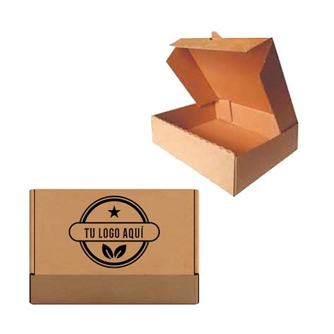 Cajas X X Cm Personaliza Tu Logo Para Envios Alim