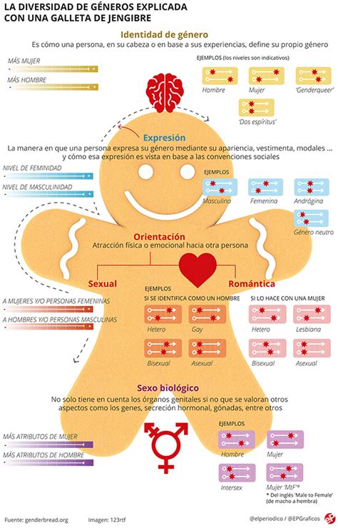 Así es la galleta de jengibre que ilustra qué es la identidad de género