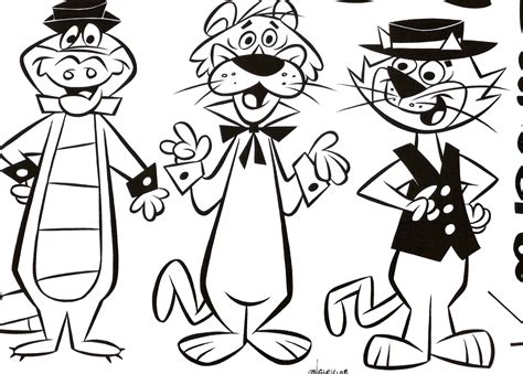 How To Draw Snagglepuss Jellystone Sketchok Easy Drawing Guides