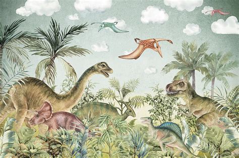 Fototapeta Malowane Dinozaury Tappy Pl