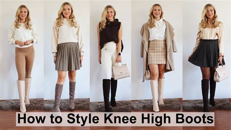 How To Style Knee High Boots Elegant Fall Outfits Anna S