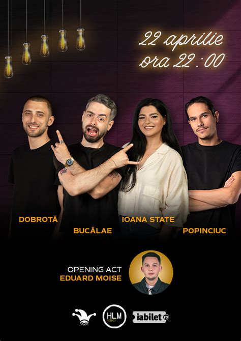 Bilete The Fool Stand up comedy cu Radu Bucălae Ioana State Mirel