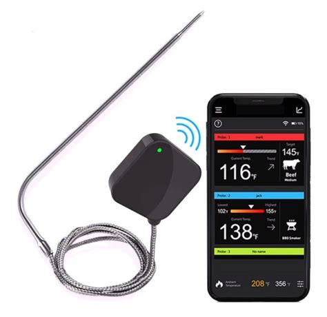 Termometr Kuchenny Aidmax Nanol Bluetooth Aze Tech