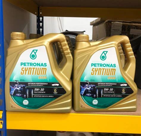 Petronas Syntium 3000 SE 5W 30 Engine Oil 4L Minyak Hitam Fully