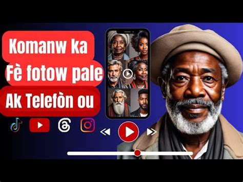 Comment FAIRE PARLER UNE PHOTO Teknik Pou Fe YON FOTO PALE YouTube
