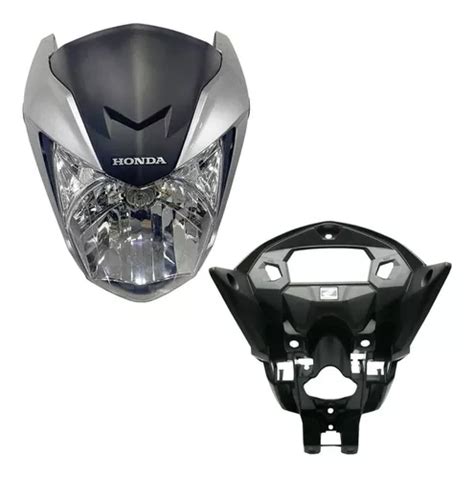 Farol Titan 160 Titan Cg Frente 2022 Prata Metalico Aranha Frete grátis