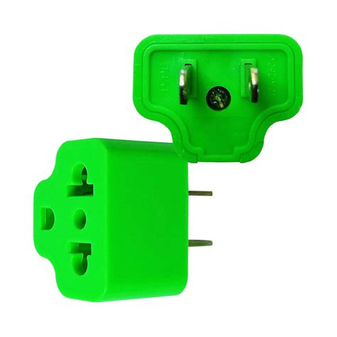 Adaptador Enchufe Con Toma Tierra P N V Opalux Westor Pe