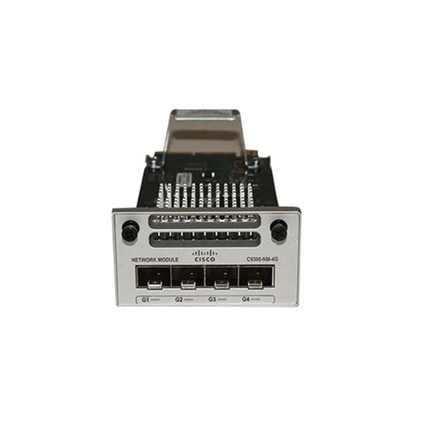 C9300 NM 4G Cisco Catalyst 9300 4 X 1GE Network Module