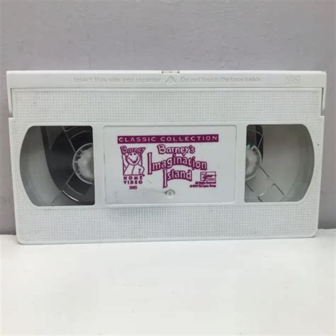 Barney Imagination Island Classic Collection Vhs Video Tape Only Sing
