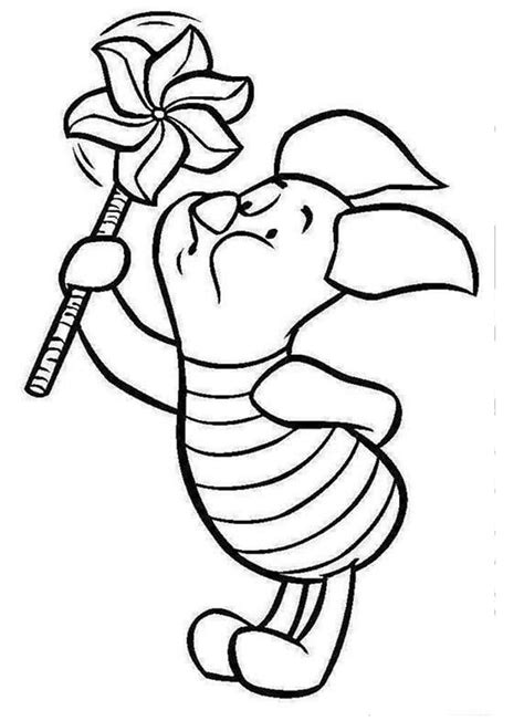 Coloriage Porcinet de Winnie l ourson télécharger et imprimer gratuit