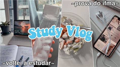 Study Vlog Rotina De Uma Estudante Youtube