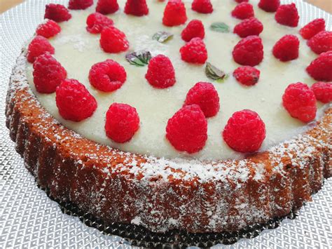 Torta Al Cioccolato Bianco Con Lamponi Cucina E Non Solo