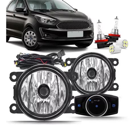 Kit Farol Milha Neblina Ford Ka 2019 2020 2021 4 Brindes Frete grátis