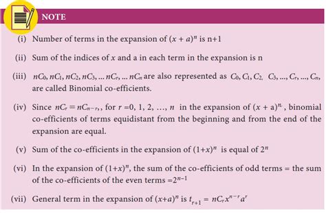 binomial theorem definition formula theorem solved example problems exercise mathematics