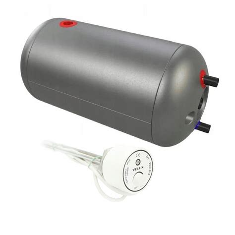 Bojler 100 L z grzałką 2 kW podwójna wężownica Elektromet WGJ MAX 203