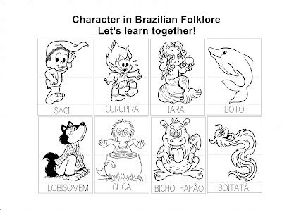Inglês no dia a dia Folclore Brasileiro Brazilian Folklore
