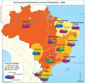 Professor Wladimir Geografia Mapas e Estatísticas BRASIL ÁGUA