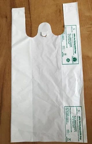 W Cut Oxo Biodegradable Plastic Carry Bag 10 Kg At Best Price In Vapi