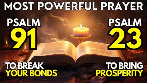 PSALM 23 91 Combined A Prayer For Miracles Protection And Blessing