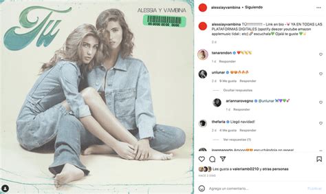 Alessia Rovegno Alessia y Vambina hijas de Bárbara Cayo estrenan
