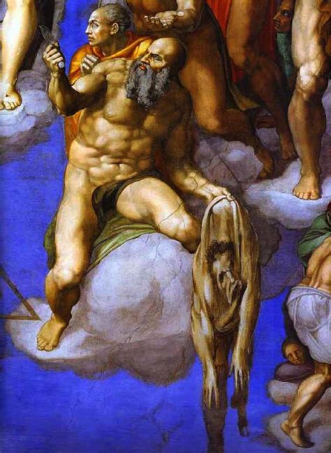 Bartolomé en El Juicio Final Miguel Ángel Arguments