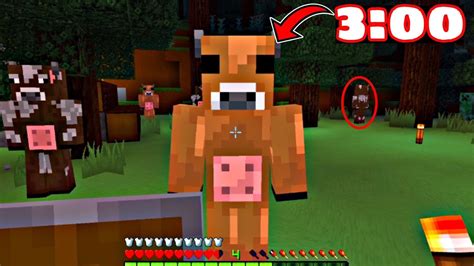 SI VES ESTO A LAS 3 00 AM EN TU MUNDO De MINECRAFT DESINSTALA El