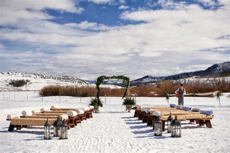 Romantic Mountain Wedding Venues In Colorado C Lazy U Ranch