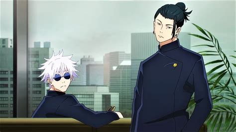 HD Wallpaper Jujutsu Kaisen Suguru Geto Lamp Angry Uniform Anime