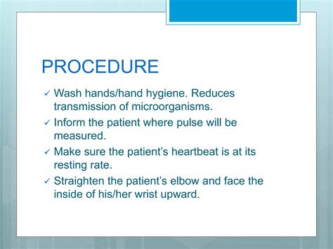 Assessing Radial Pulse Ppt