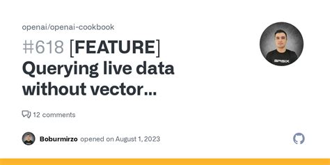 Feature Querying Live Data Without Vector Databases Or Building An