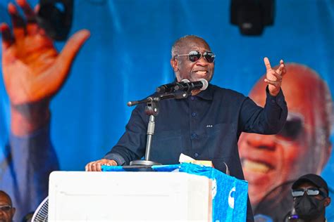 Côte d Ivoire Laurent Gbagbo déjà en campagne présidentielle Abidjan