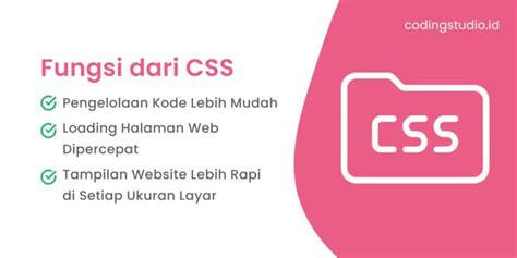 Css Adalah Pengertian Fungsi Jenis Dan Cara Kerjanya