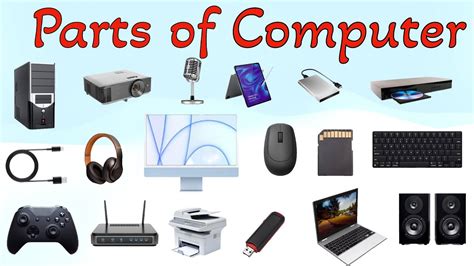 Parts Of Computer Computer Parts Names In English Computer Parts
