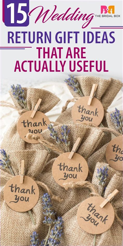 Wedding Return Gifts 15 Ideas Items That Are Actually Useful