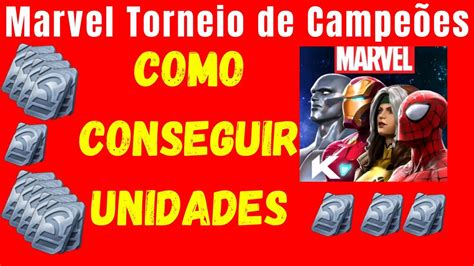 Marvel Torneio de Campeões Como Conseguir Unidades YouTube