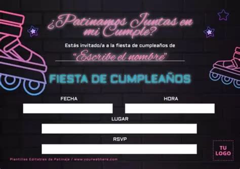 Patinaje crea flyers y pósters online