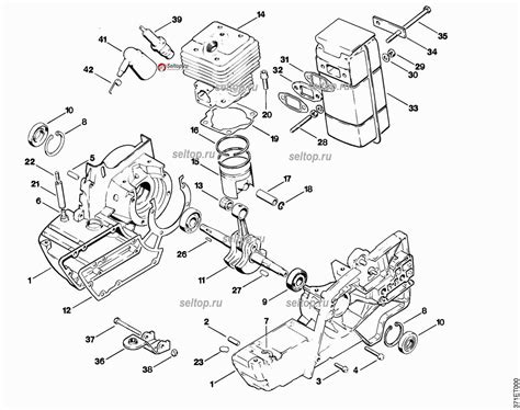 Breakdown Of Stihl TS700 Parts A Detailed Diagram